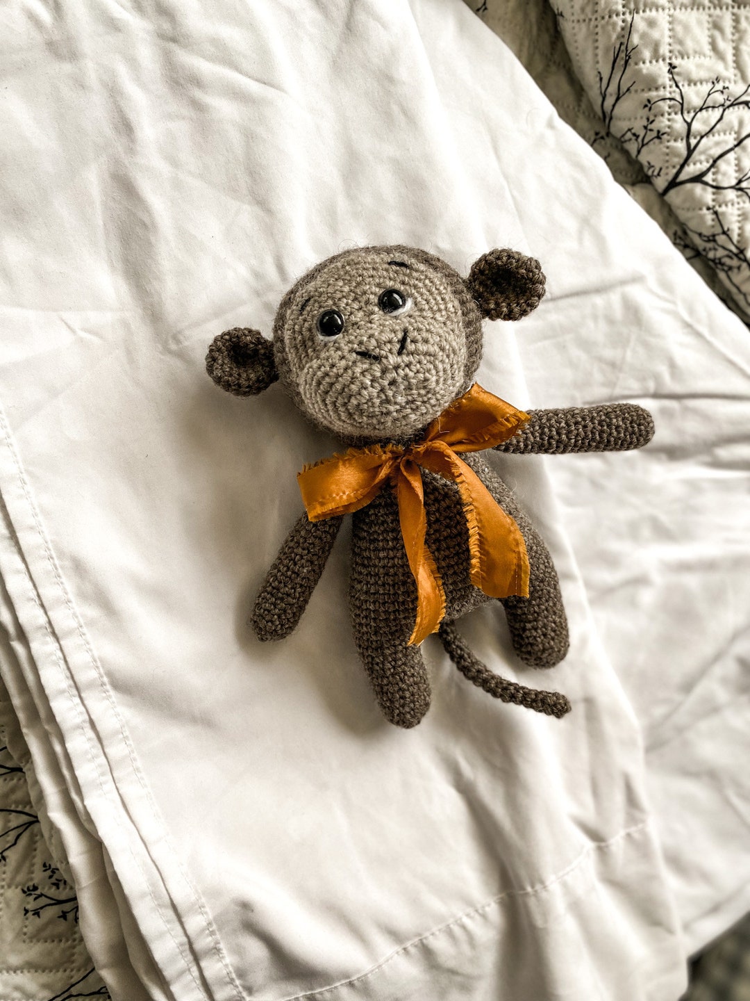 Matilda the Monkey Monkey Crochet Pattern Crochet - Etsy