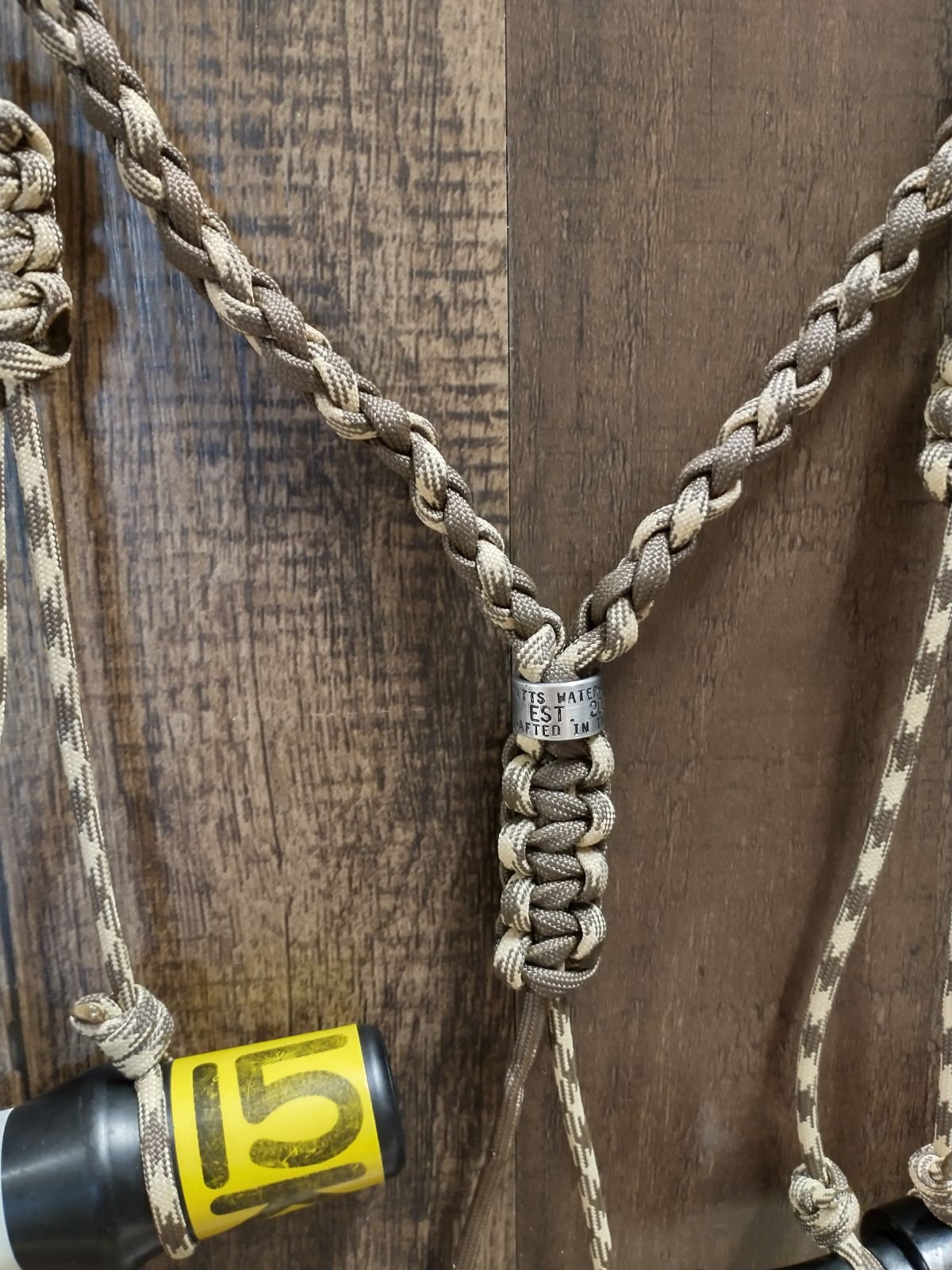 Duck & Game Call Lanyard W/ 2 Carabiner Drops and Band, Brown and Camo ...