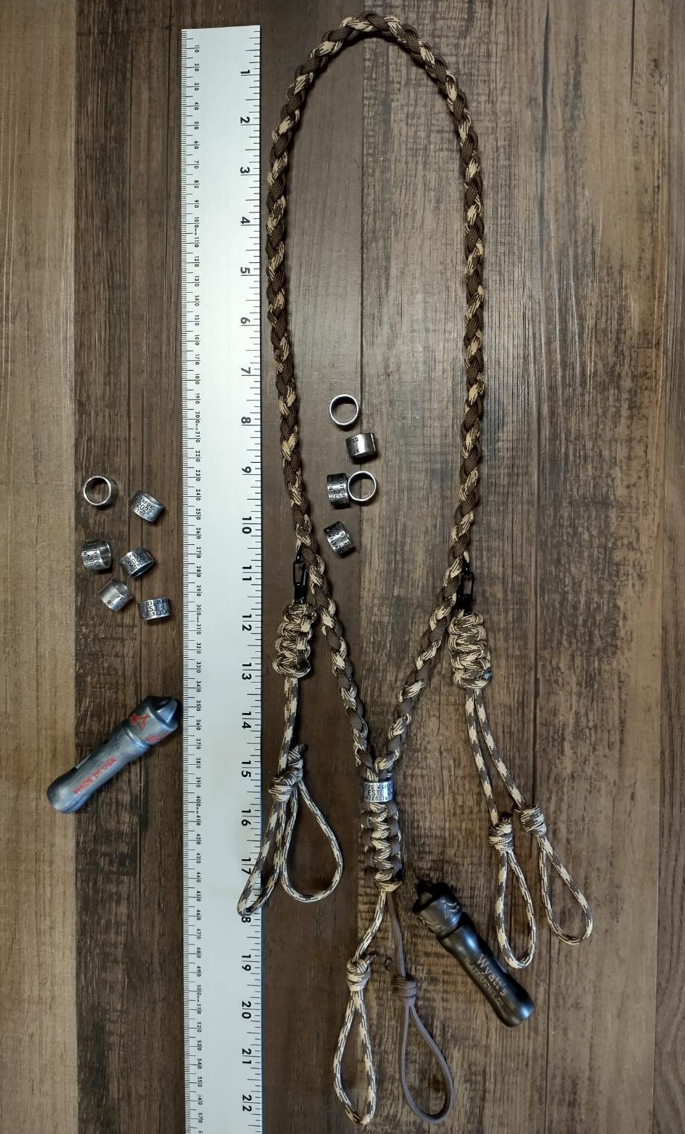 Duck & Game Call Lanyard W/ 2 Carabiner Drops and Band Camo - Etsy