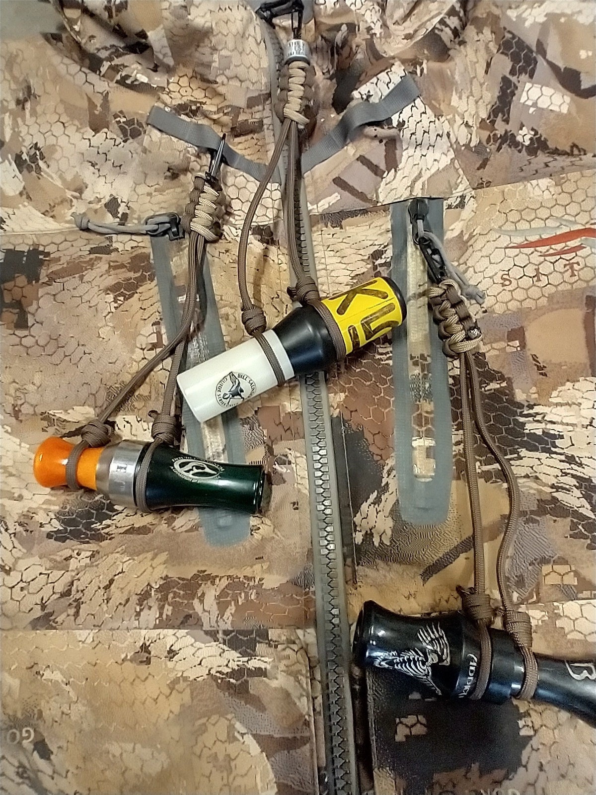 Duck & Game Call With Quick Connect Lanyard Drops With Carabiners and ...