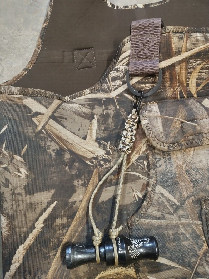 Duck & Game Call Lanyard Drops: Quick Connect, Zipper or Coat - Set of ...