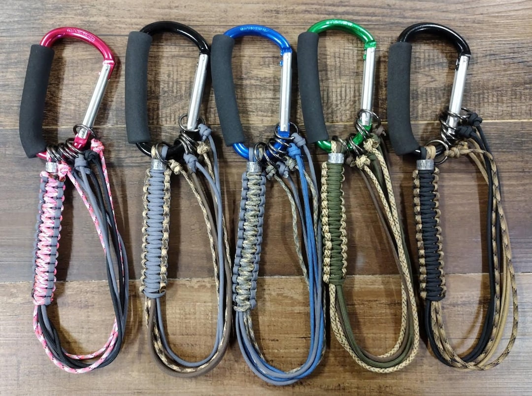 Paracord Braided Game Tote, 6-drop Duck Strap Lanyard - Etsy