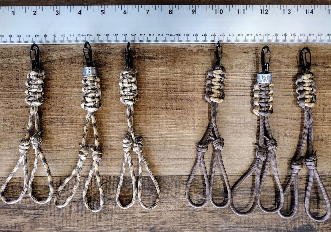 Duck & Game Call Lanyard Drops: Quick Connect, Zipper or Coat - Set of ...
