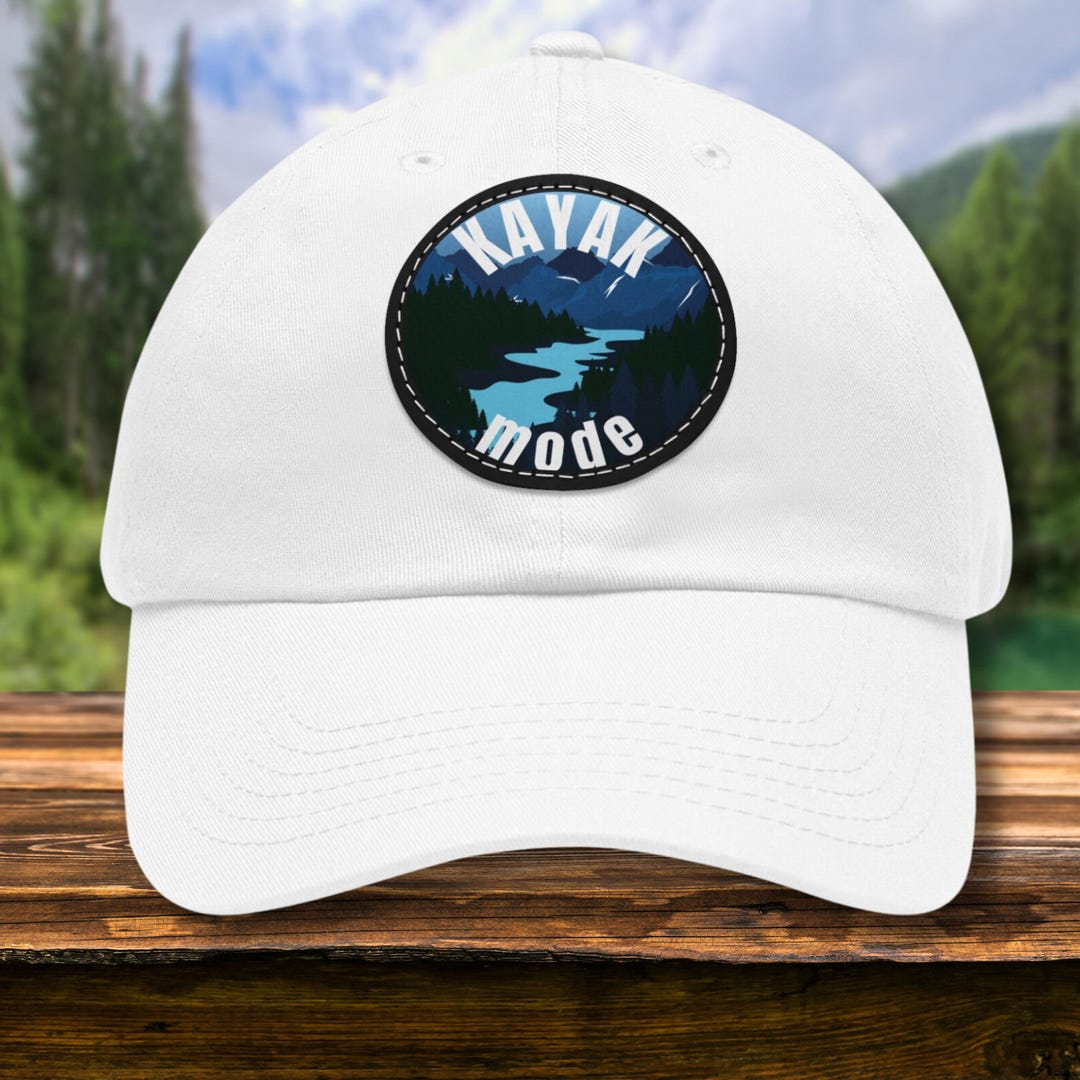 Kayak Mode Kayak Gear Hat Perfect for Paddling Outdoor Fun Kayaking Hat Outdoor Dad Hat Nature ...