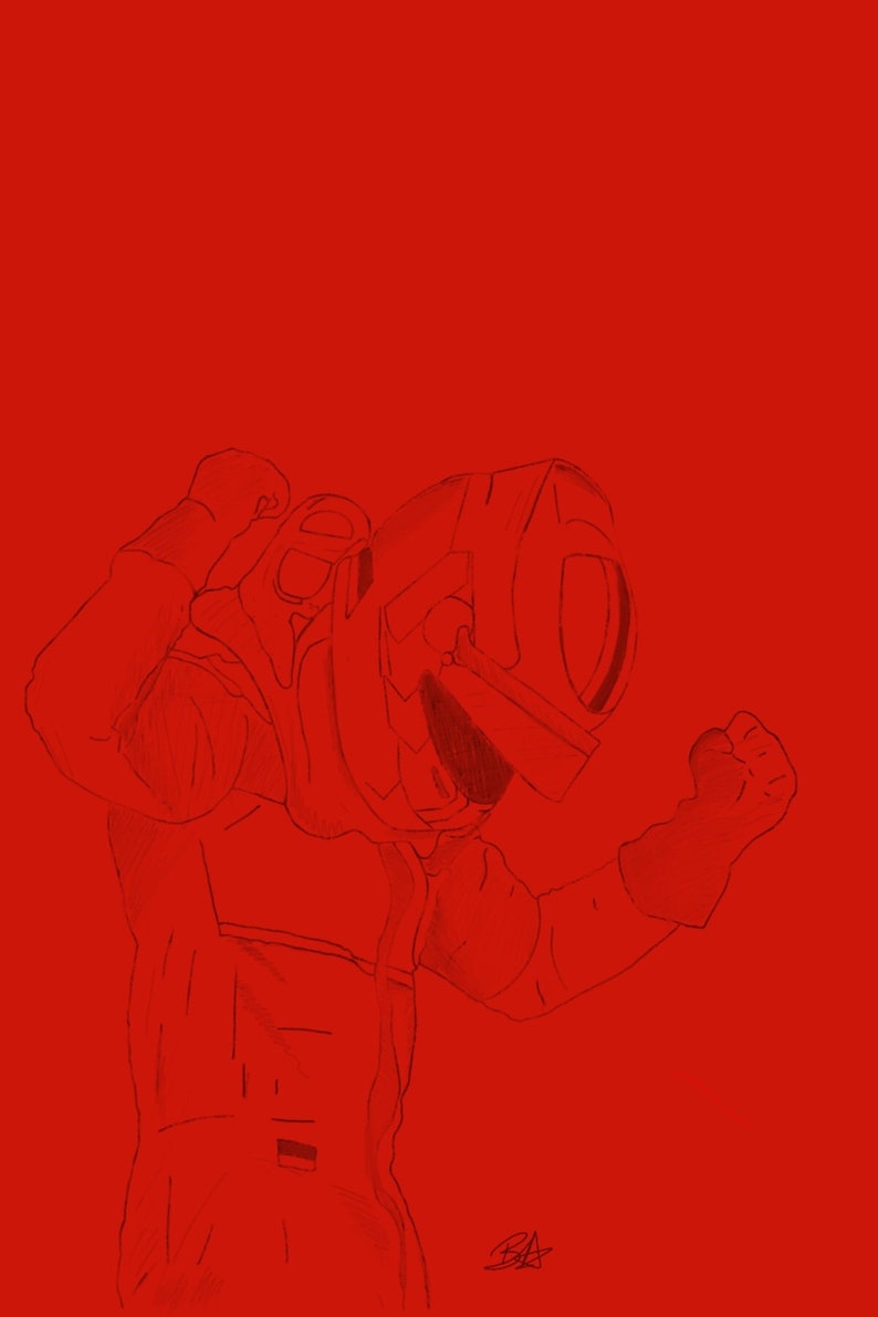 Charles Leclerc Line Drawing - Etsy