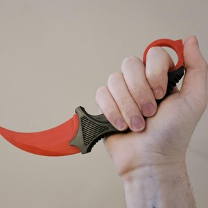 3D Printed Karambit Knife CSGO/CS2 Replica Prop - Etsy