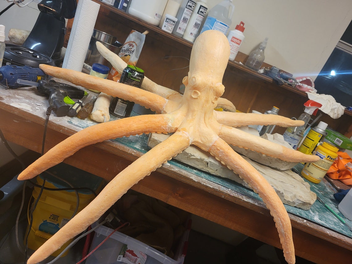 The Deep Octopus Replica Posable Tentacles - Etsy