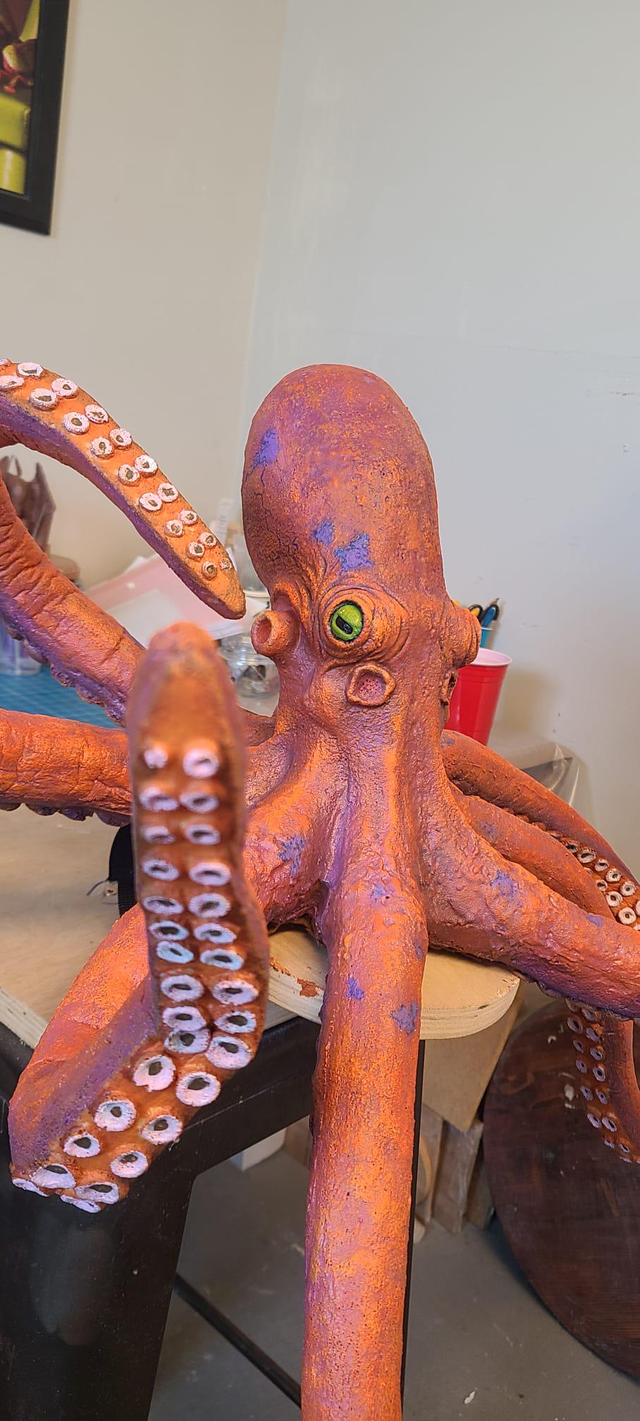 The Deep Octopus Replica Posable Tentacles - Etsy