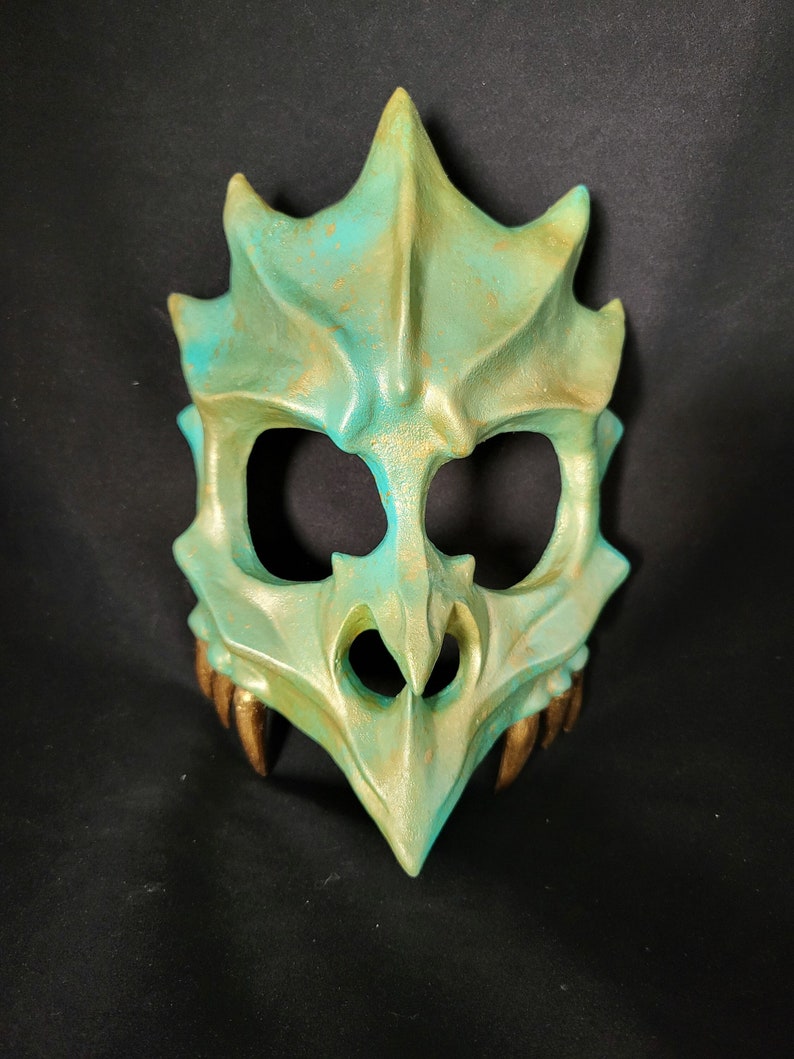 Dragon Skull Mask - Etsy