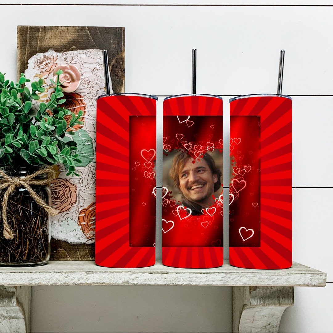 20 Ounce Skinny Tumbler Wrap / Digital Download / Pedro Pascal Tumbler ...