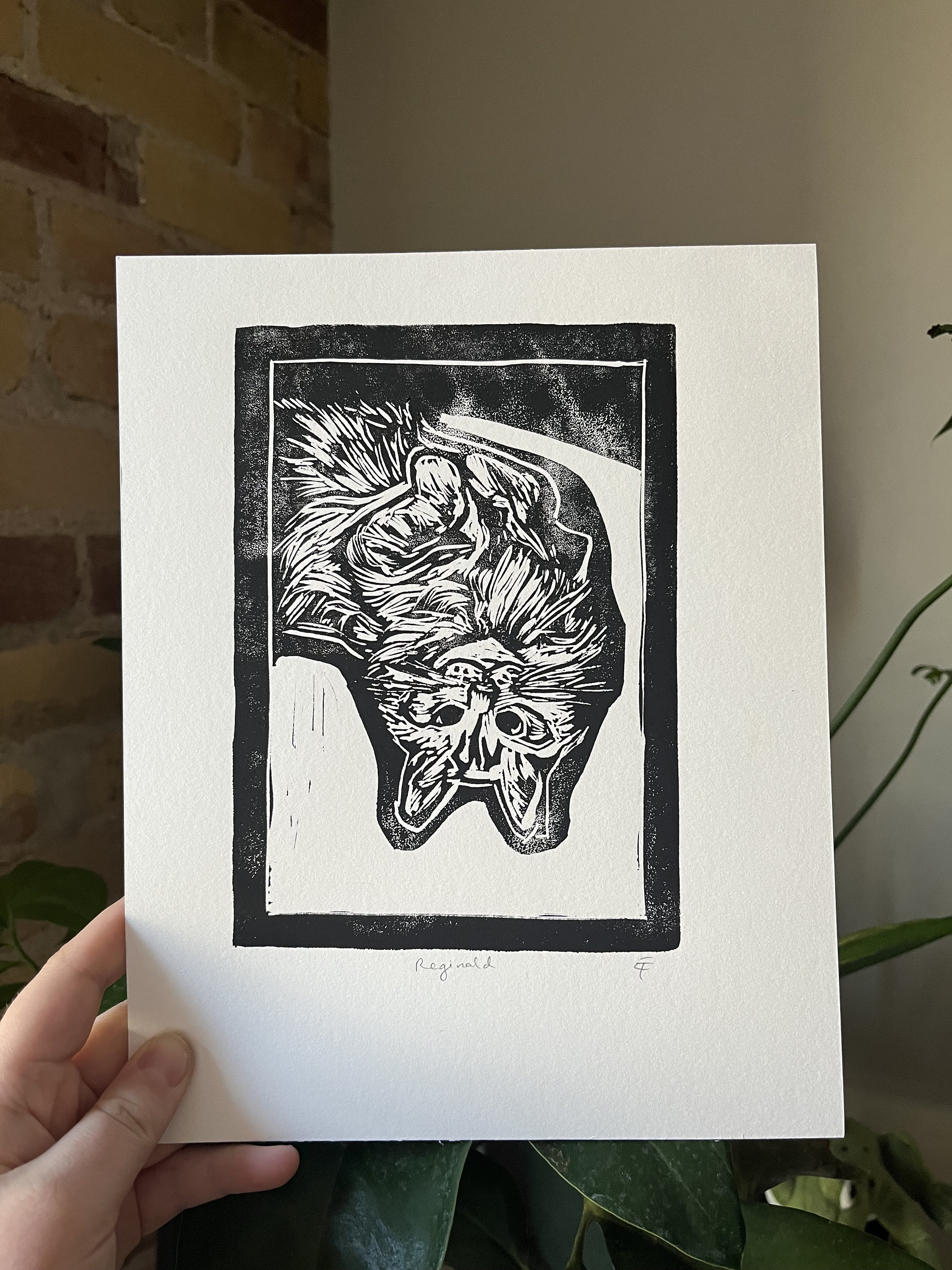 Custom Pet Portraits Linocut Prints dogs, Cats, Rats, Birds, Horses ...