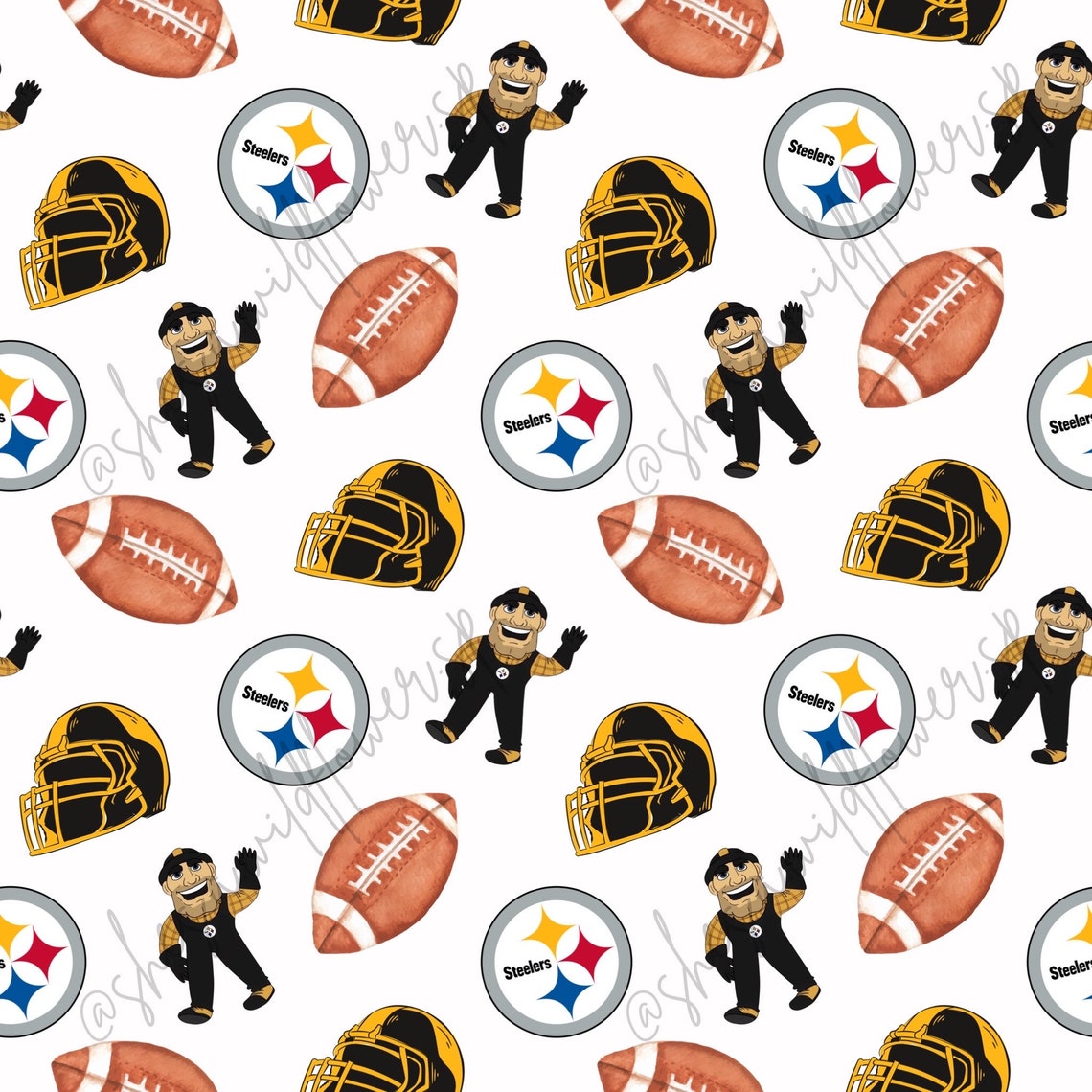 Pittsburgh Seamless Pattern, Seamless Pattern for Fabric Sublimation ...