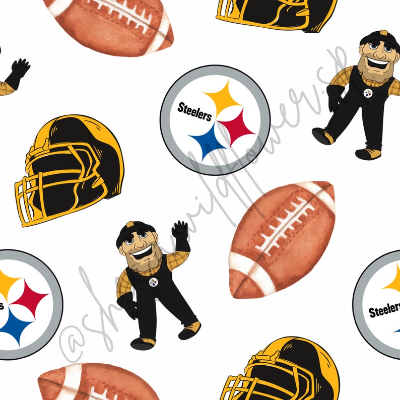 Pittsburgh Seamless Pattern, Seamless Pattern for Fabric Sublimation ...