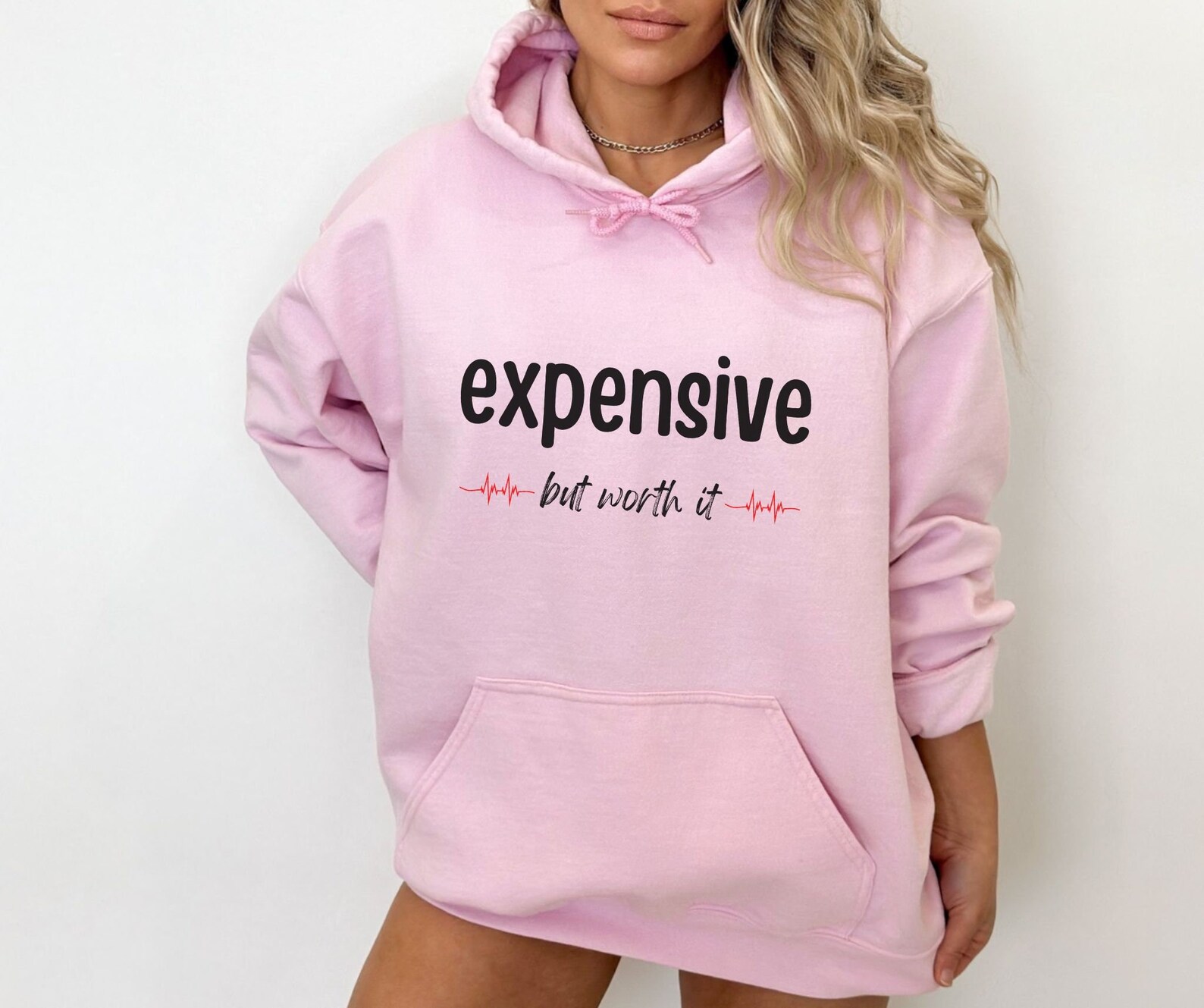 Expensive but Worth It Hoodie, Sarcastic Sweatshirt, Funny Sweatshirt ...