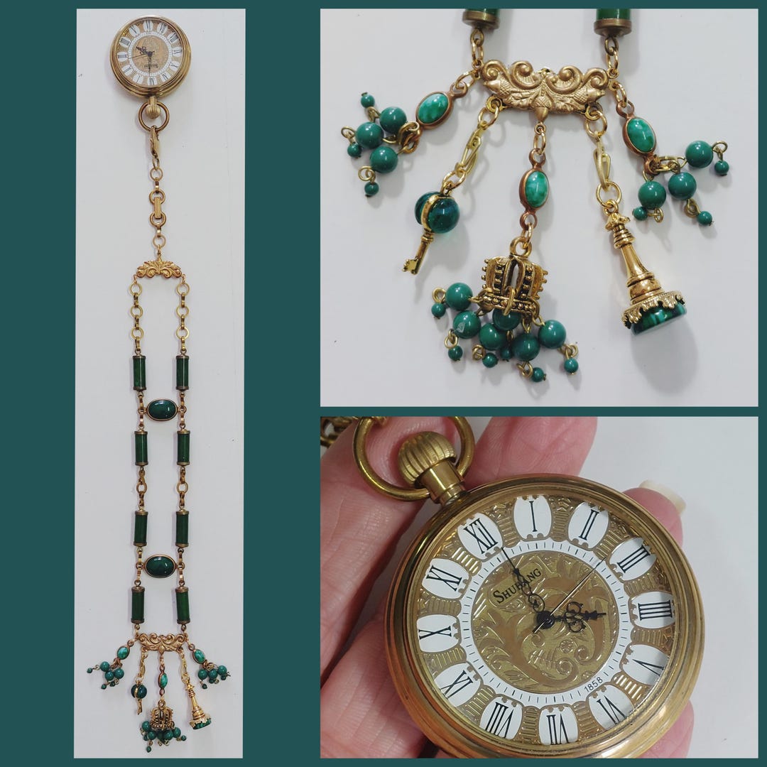 18th Century Men's Chatelaine - Macaroni Dandy Fob Watch - Georgian Fob ...