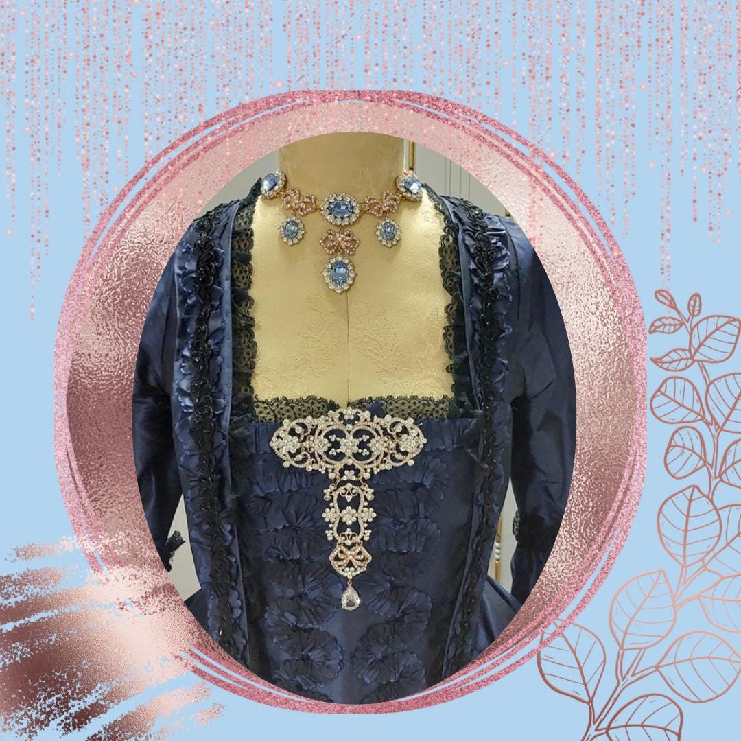 Stomacher Jewels Georgian Jewellery Rococo Marie Antoinette Jewelry ...