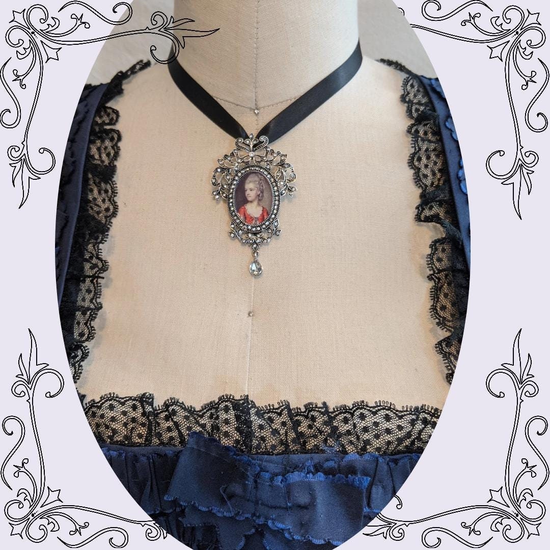 18th Century Portrait Brooch - 18th Century Jewelry - Marie Antoinette ...