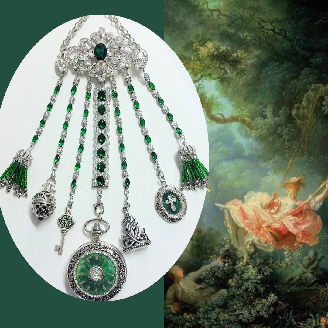 18th Century Chatelaine - Historical Reproduction Equipage - Rococo ...