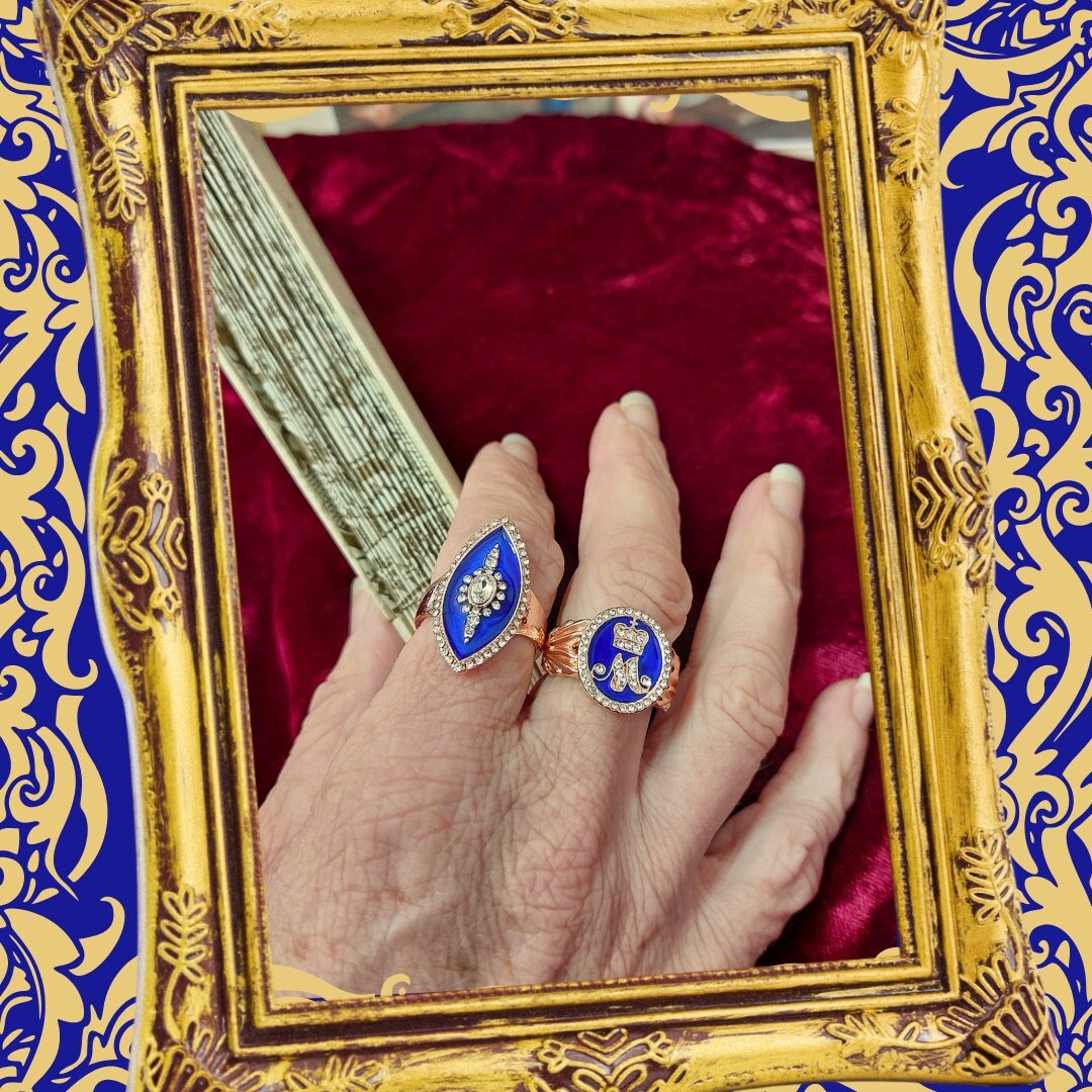 18th Century Reproduction Rings - Marie Antoinette Ring - Georgian ...