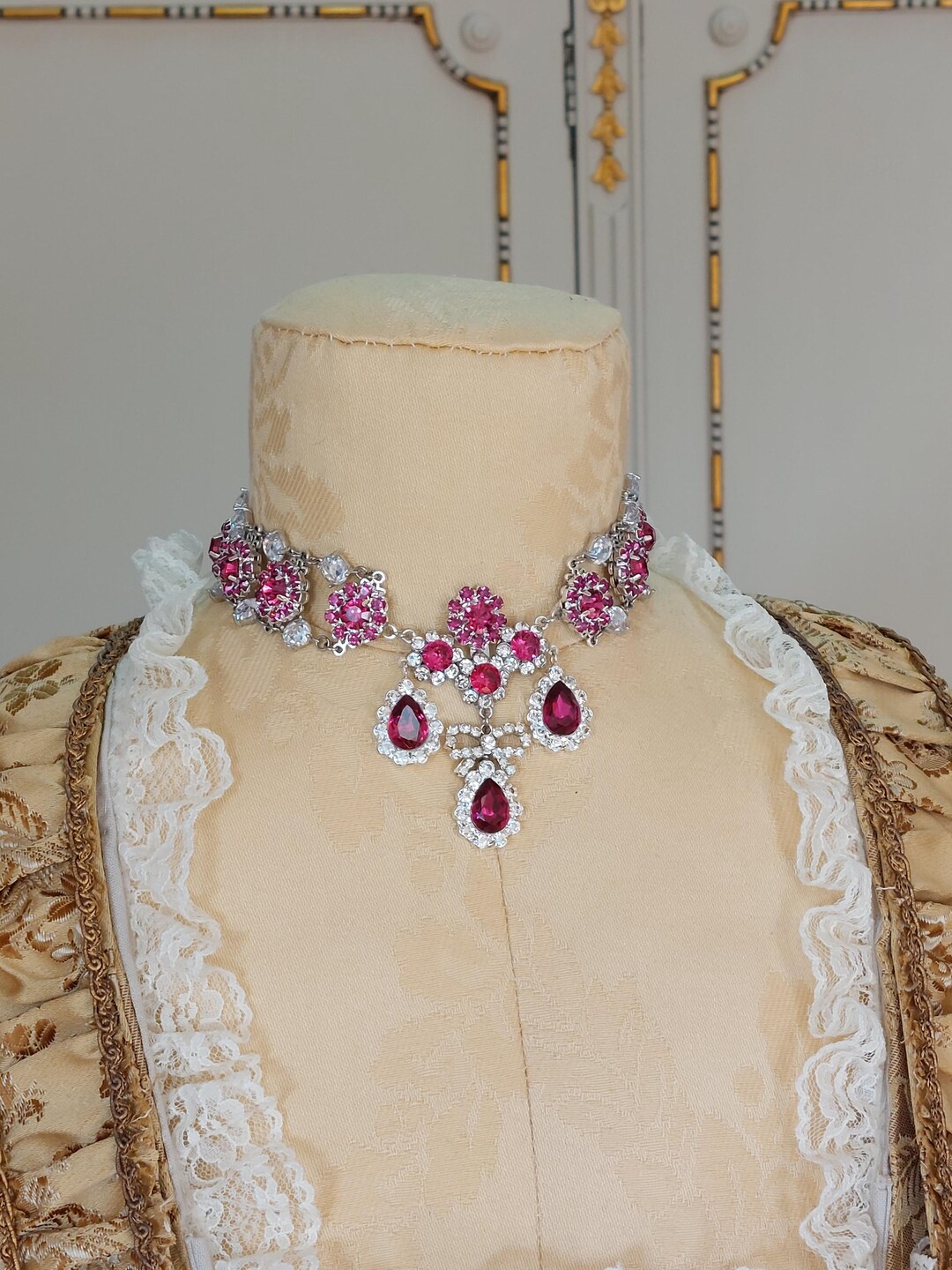 18th Century Necklace & Earrings - Georgian Jewellery - Baroque Jewels ...