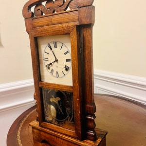 Antique Gilbert Pheasant Kitchen/mantel Clock - Etsy