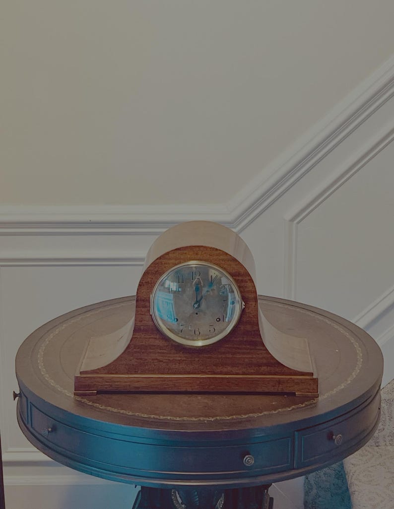 Antique Seth Thomas Sonara Style Tambour Westminster Chime #59 Clock ...