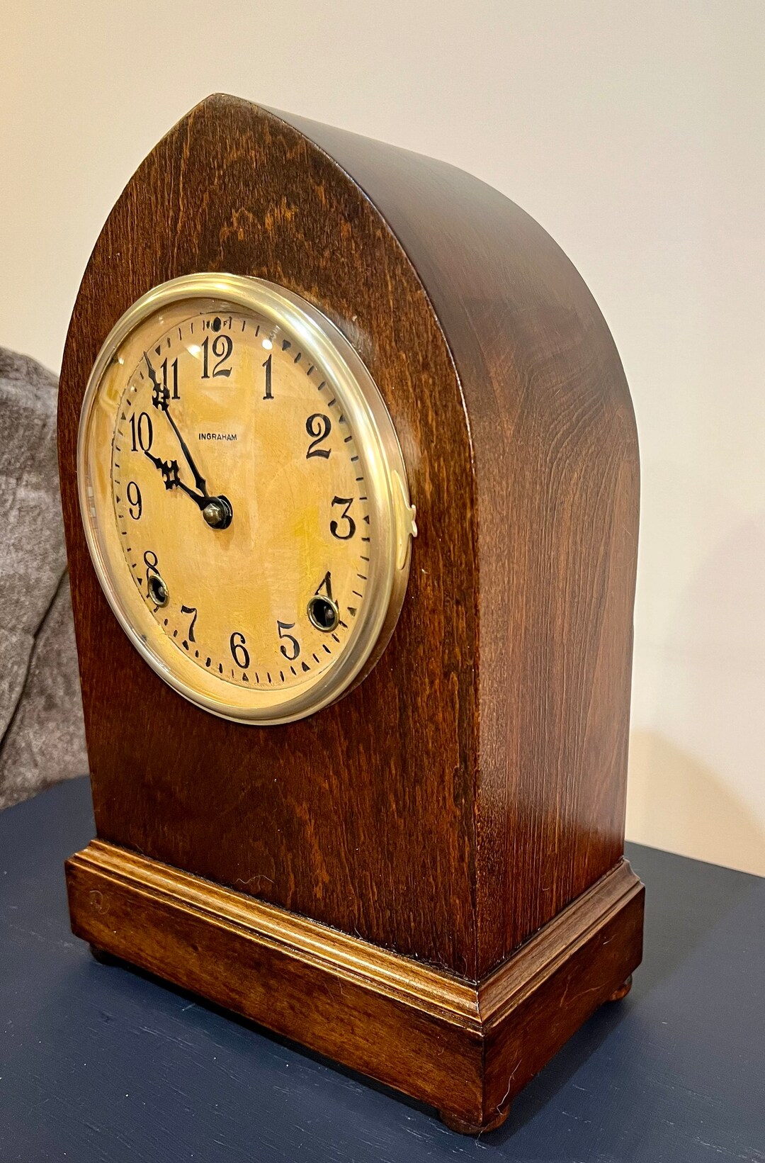 Antique E. Ingraham Striking Mantle Clock - Etsy
