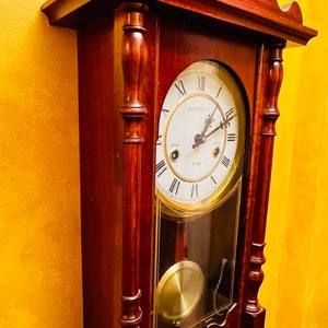 Vintage 31 Day Kassel Chiming Wall Clock - Etsy