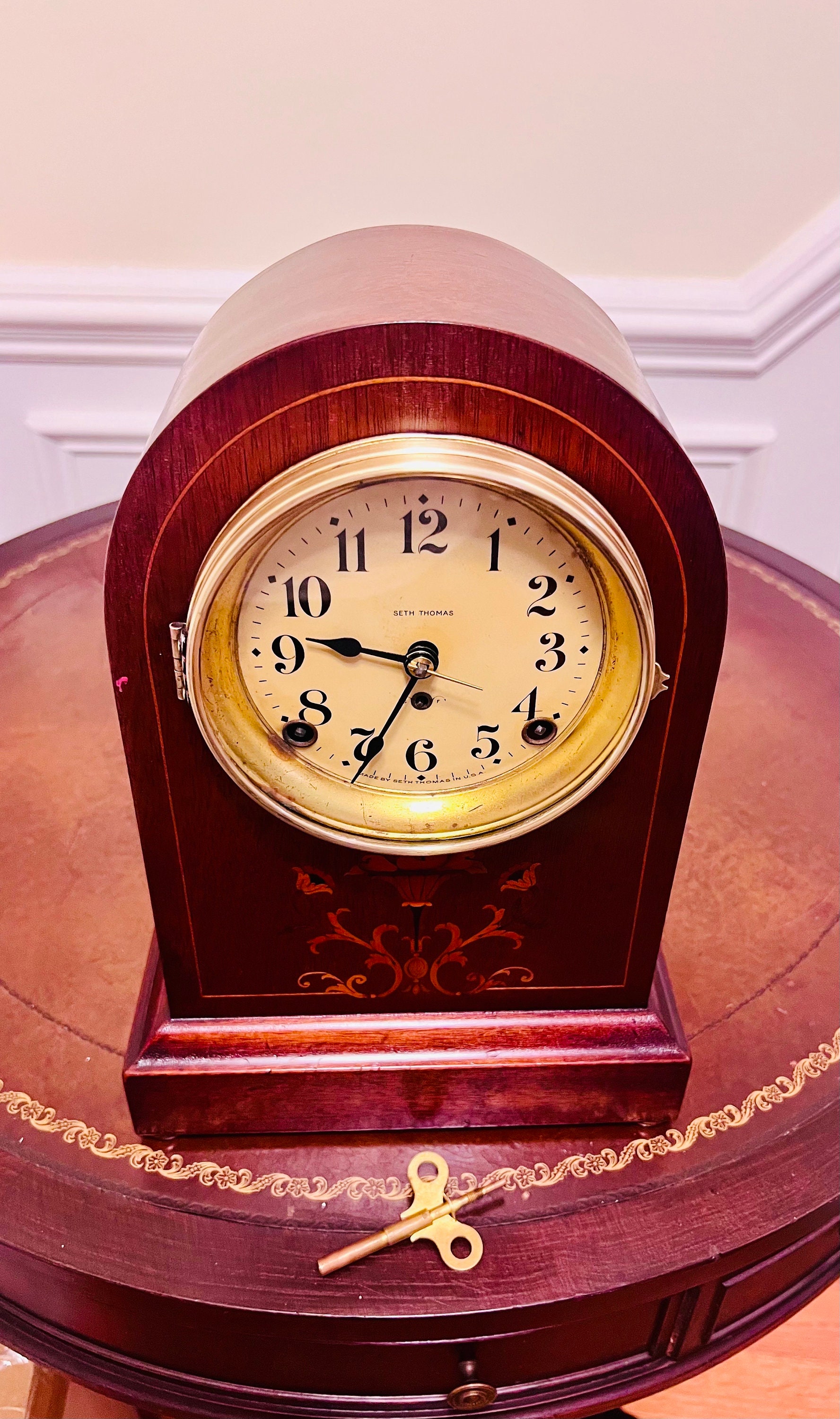 Antique Seth Thomas prospect 2 Beehive Mantel Clock - Etsy