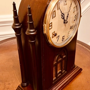 Antique E. Ingraham Striking Mantel Clock - Etsy