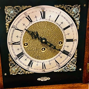 Vintage Wuersch Westminster Chime Carriage /mantel Clock - Etsy