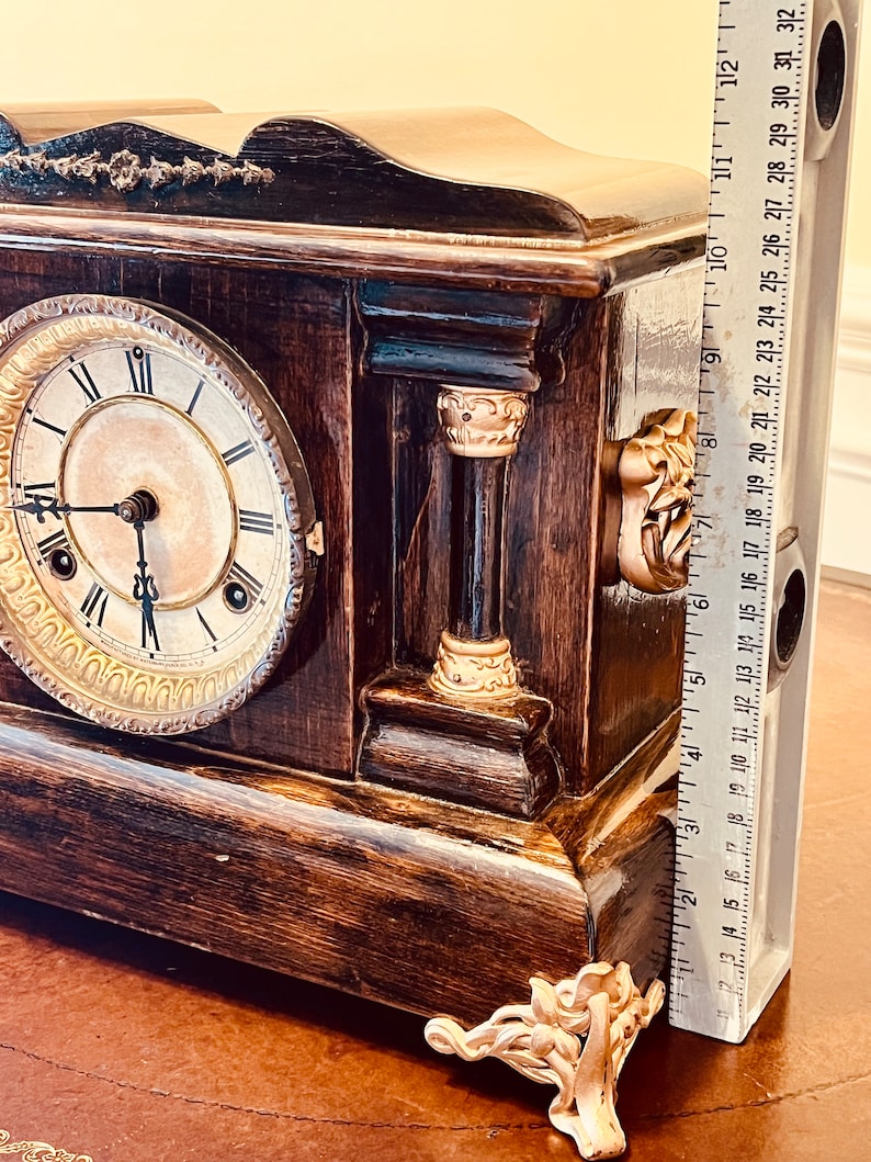 Antique Waterbury Mantel Clock (1920s) - Etsy
