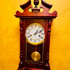 Vintage 31 Day Kassel Chiming Wall Clock - Etsy