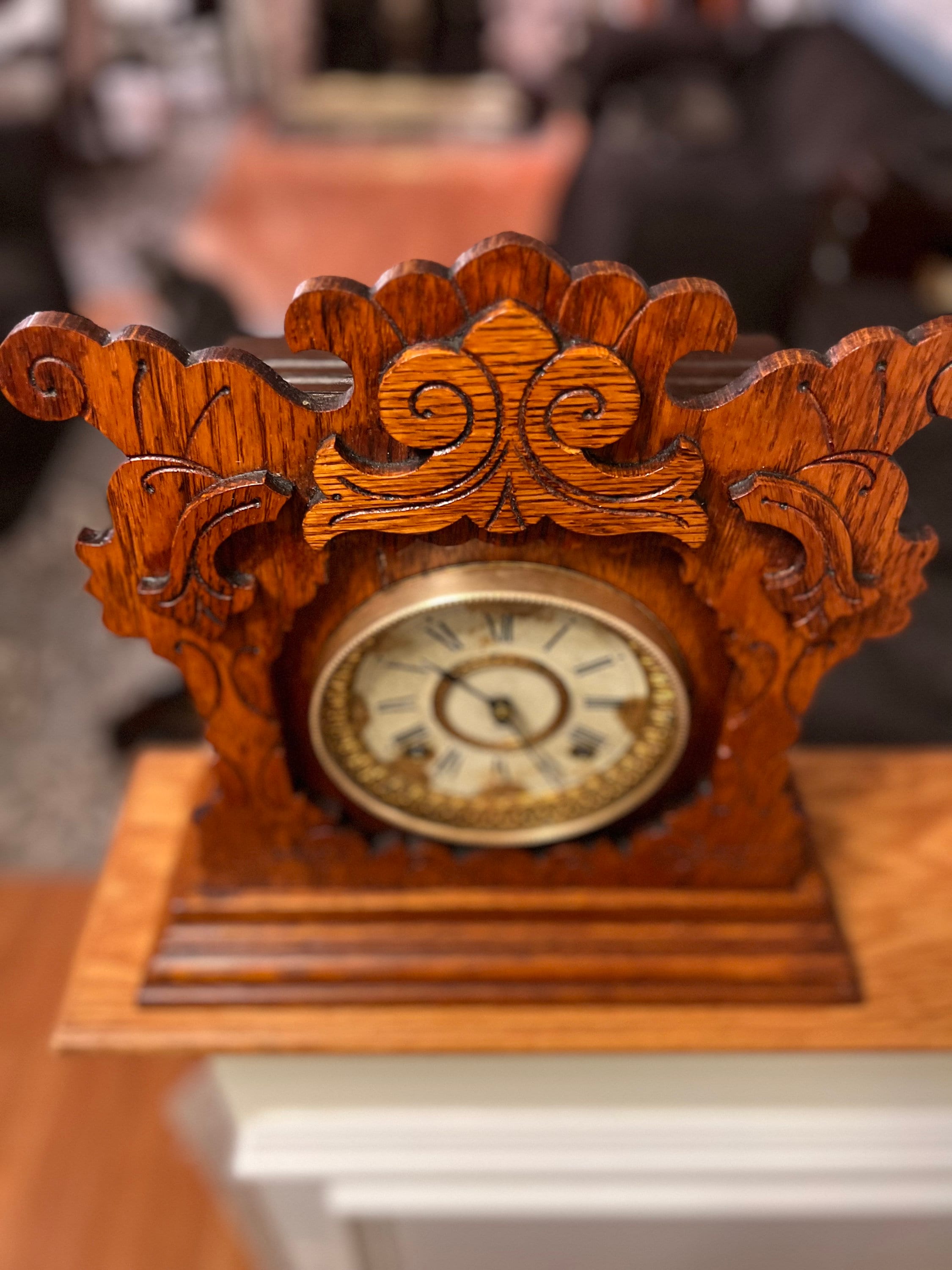 Antique Ansonia Pulford Clock (1880/90) - Etsy