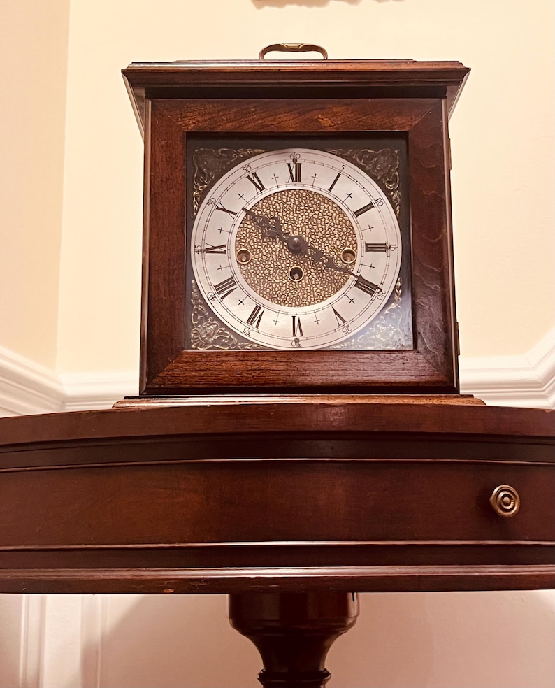 Vintage Wuersch Westminster Chime Carriage /mantel Clock - Etsy