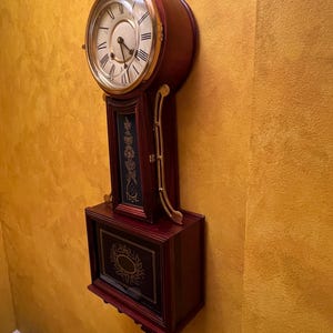 Vintage Banjo Clock - Etsy