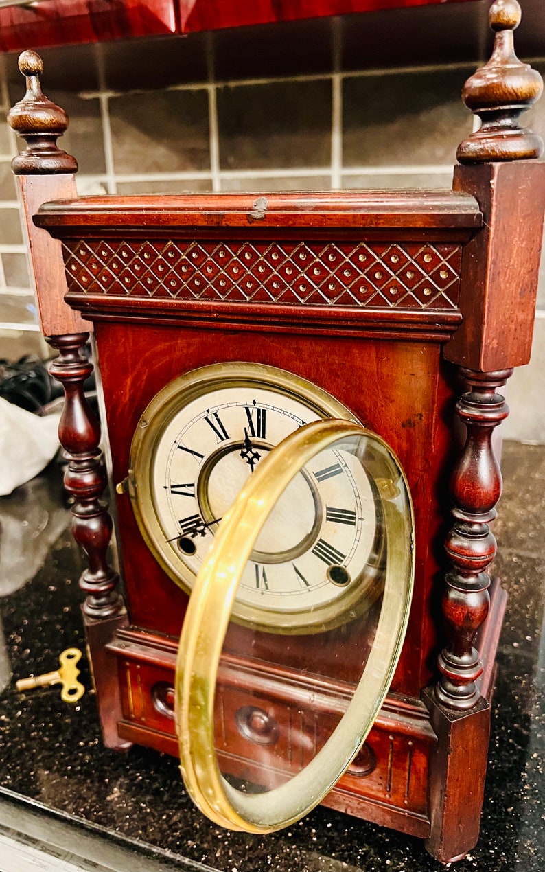 Antique F. Kroeber # 12 Cabinet / Mantel Clock Circa 1888 - Etsy