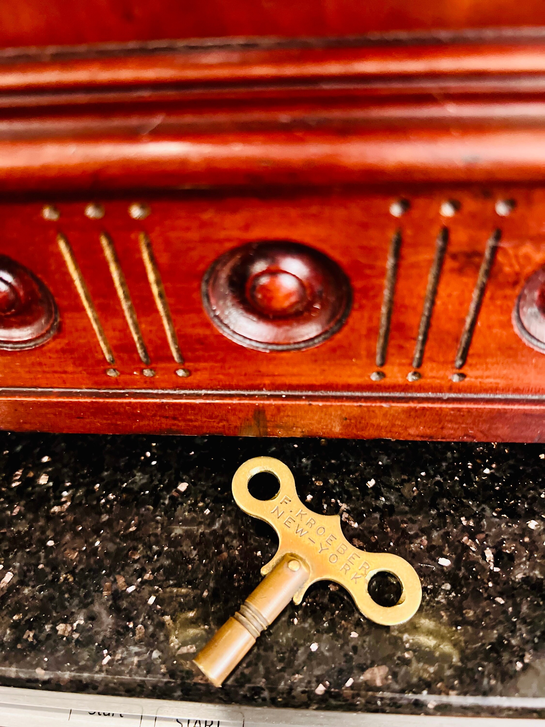 Antique F. Kroeber # 12 Cabinet / Mantel Clock Circa 1888 - Etsy