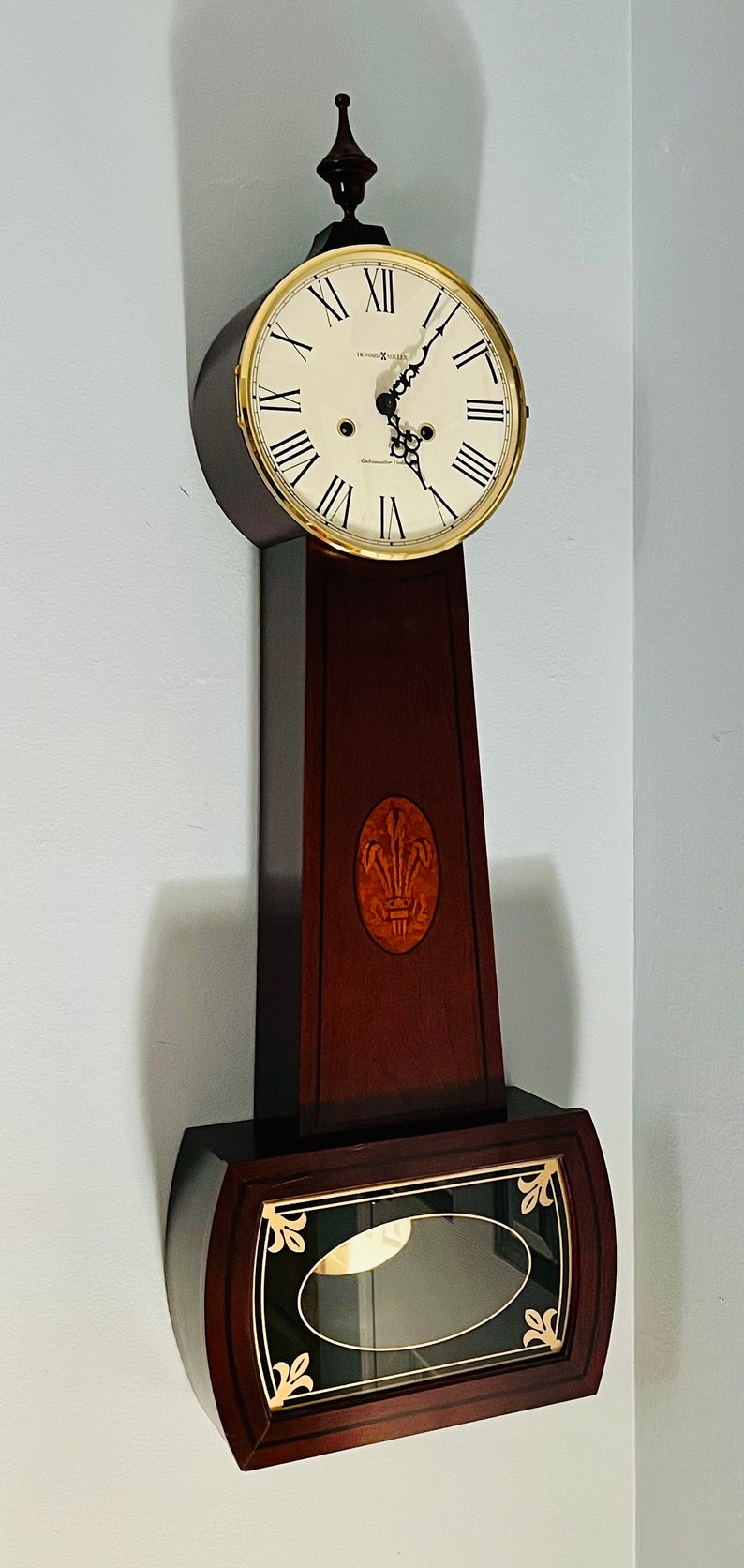 Vintage Howard Miller Banjo Clock Ambassador Series “carrington” Model ...