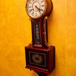 Vintage Banjo Clock - Etsy