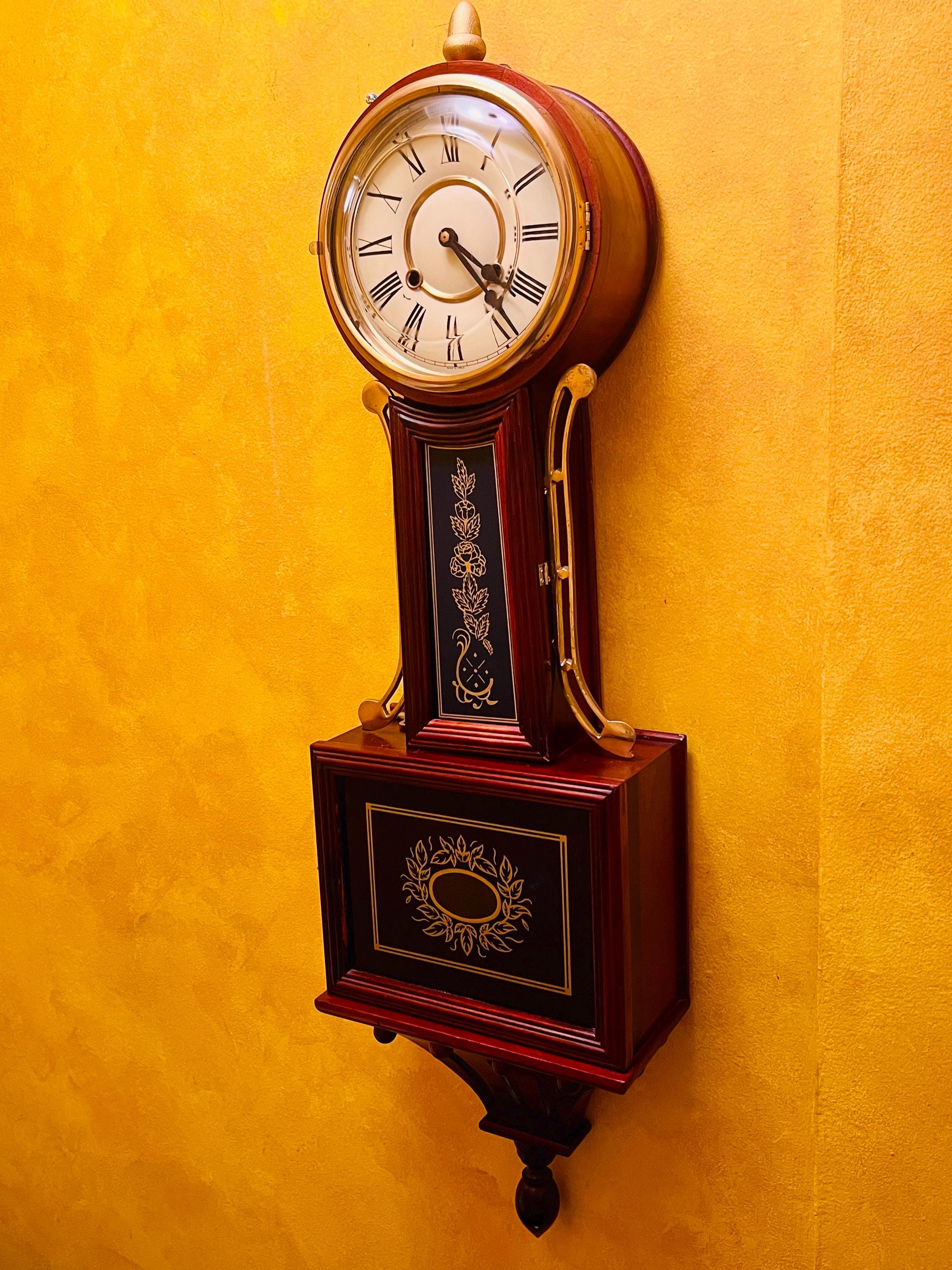 Vintage Banjo Clock - Etsy