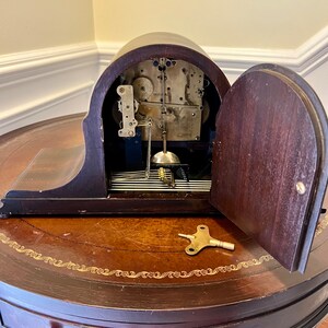 Antique Hamburg American Company HAC Tambour Style Clock Circa Early ...