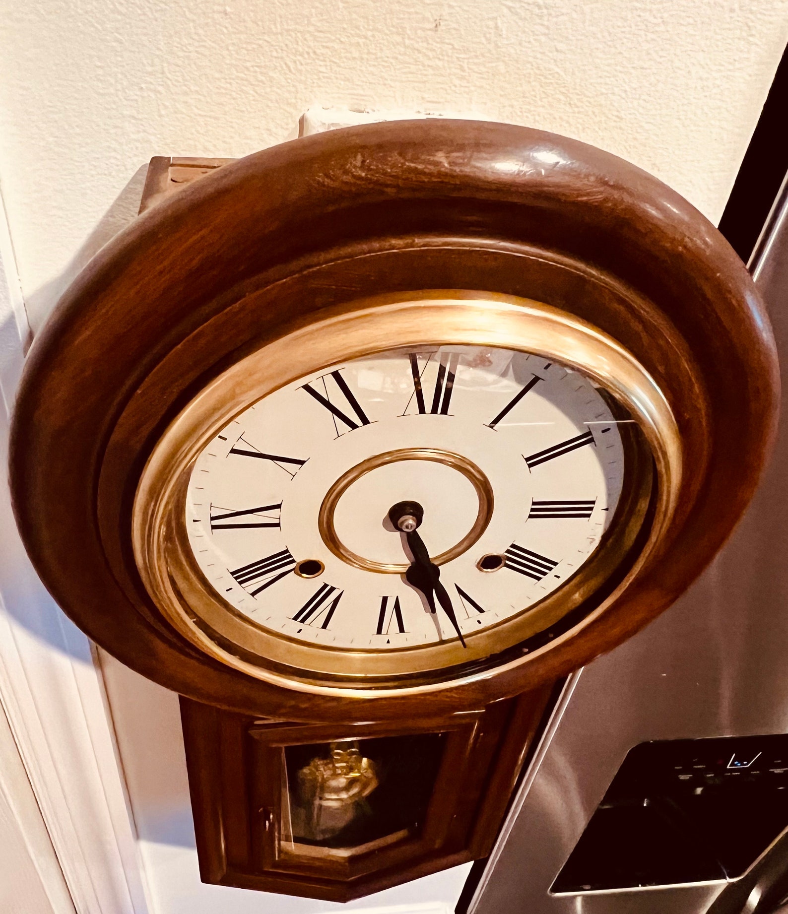 Vintage/antique Meiji japanese Rounded Drop Regulator Clock - Etsy