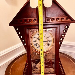 Vintage Benchmade “liberty” Cabinet Clock - Etsy
