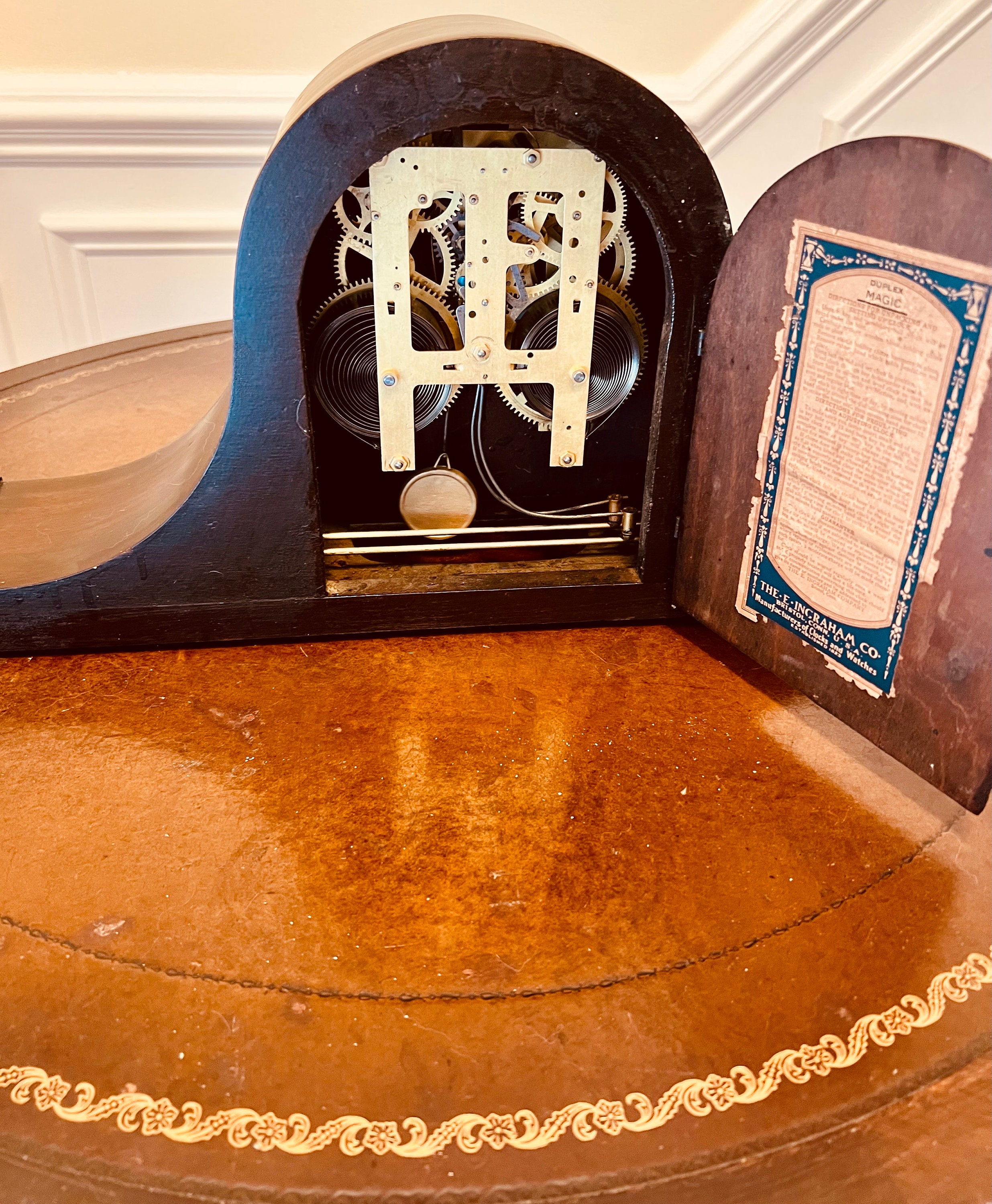 Vintage E.ingraham Tambor Style bim Bam Clock - Etsy