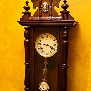Vintage Southern Clock Company Wall Regulator Clock - Etsy