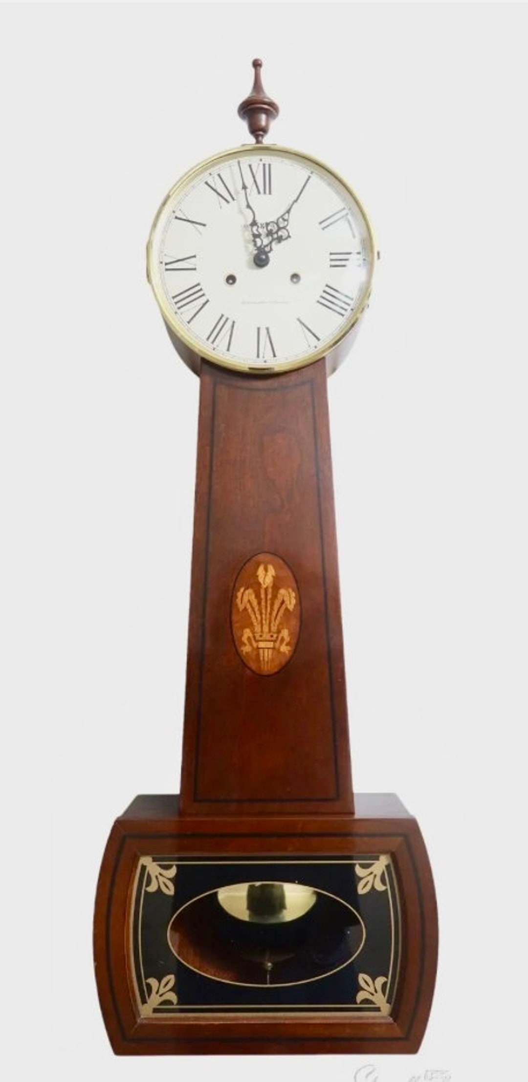 Vintage Howard Miller Banjo Clock Ambassador Series “carrington” Model ...