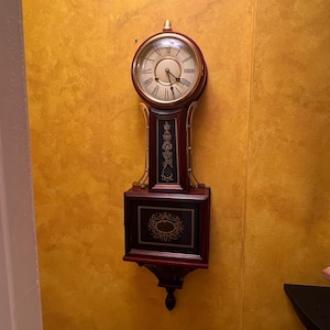 Vintage Banjo Clock - Etsy
