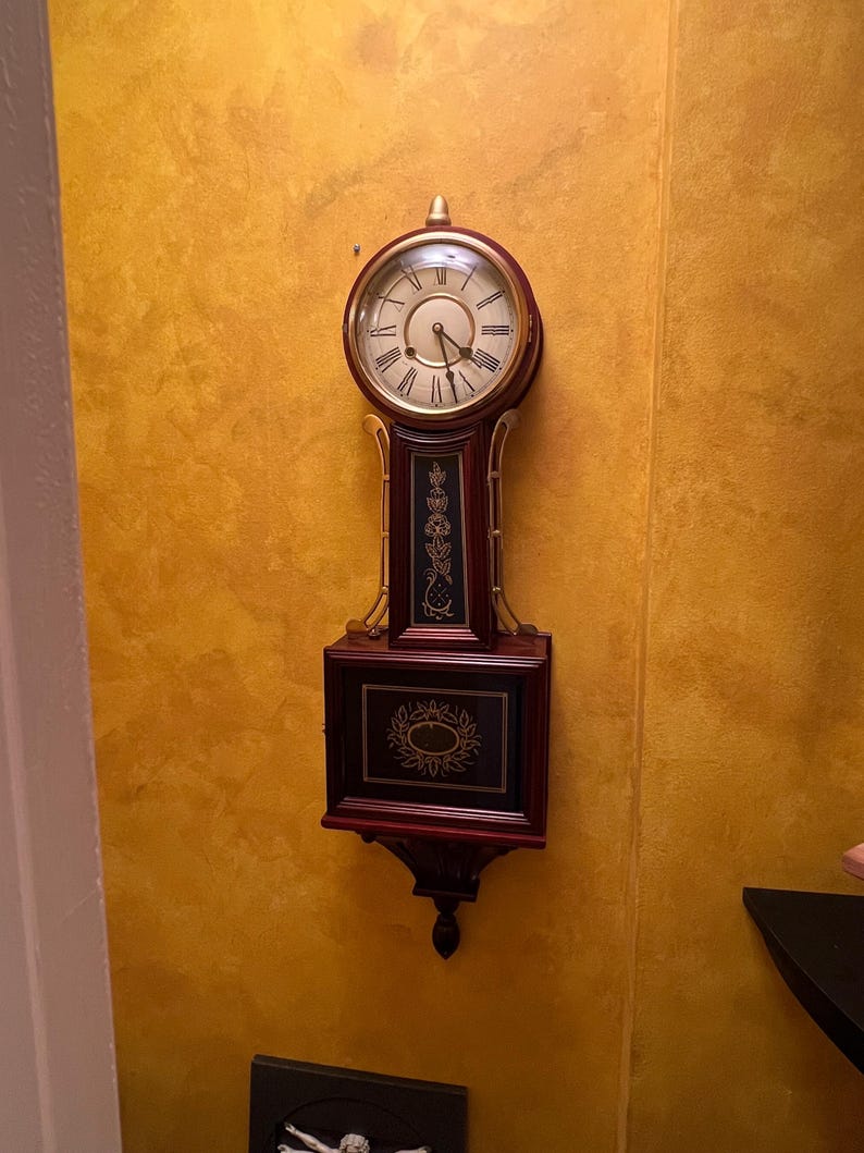 Vintage Banjo Clock - Etsy