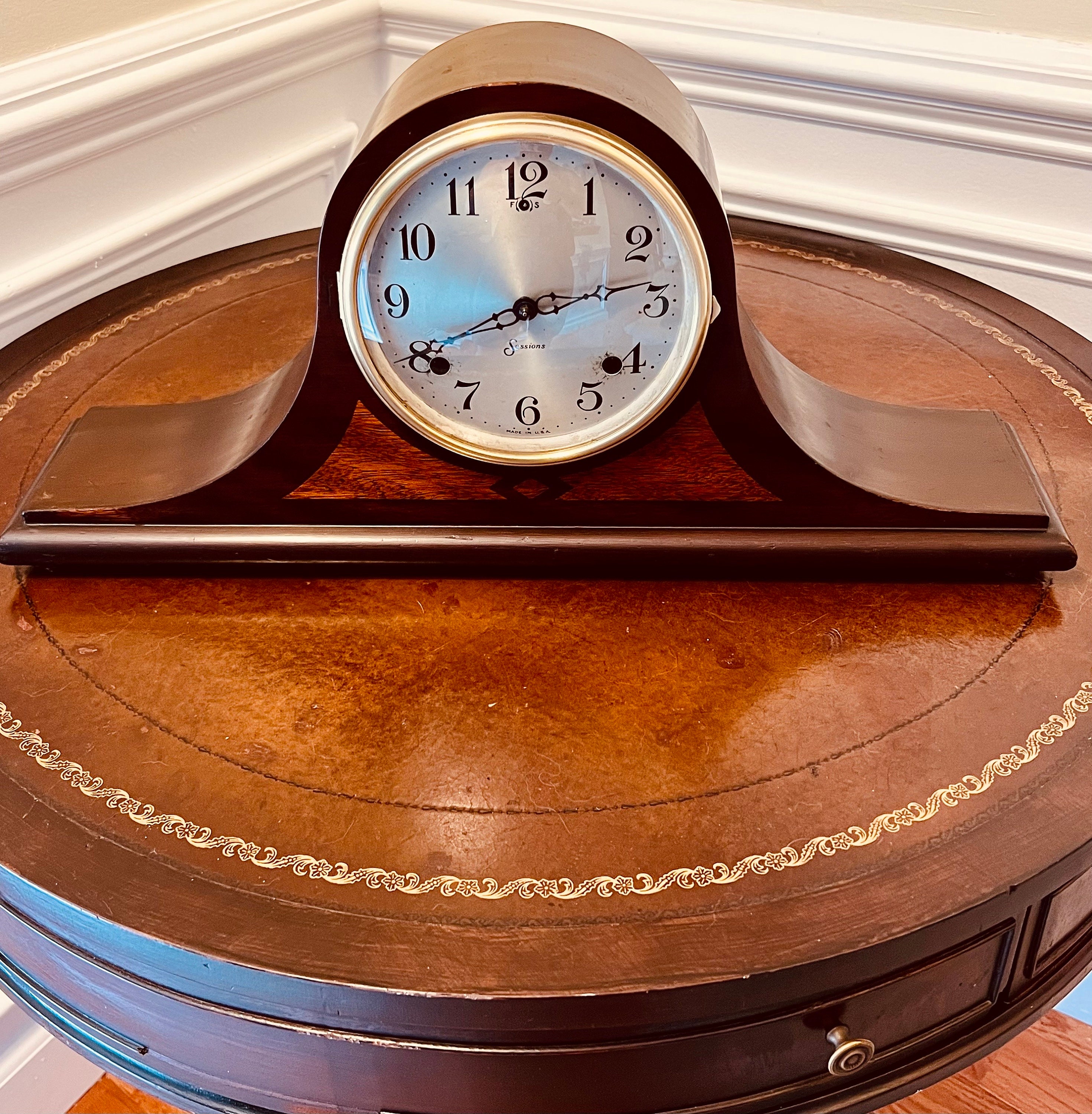 Vintage Sessions “dulciana” Tambor Style “bim Bam” Clock - Etsy